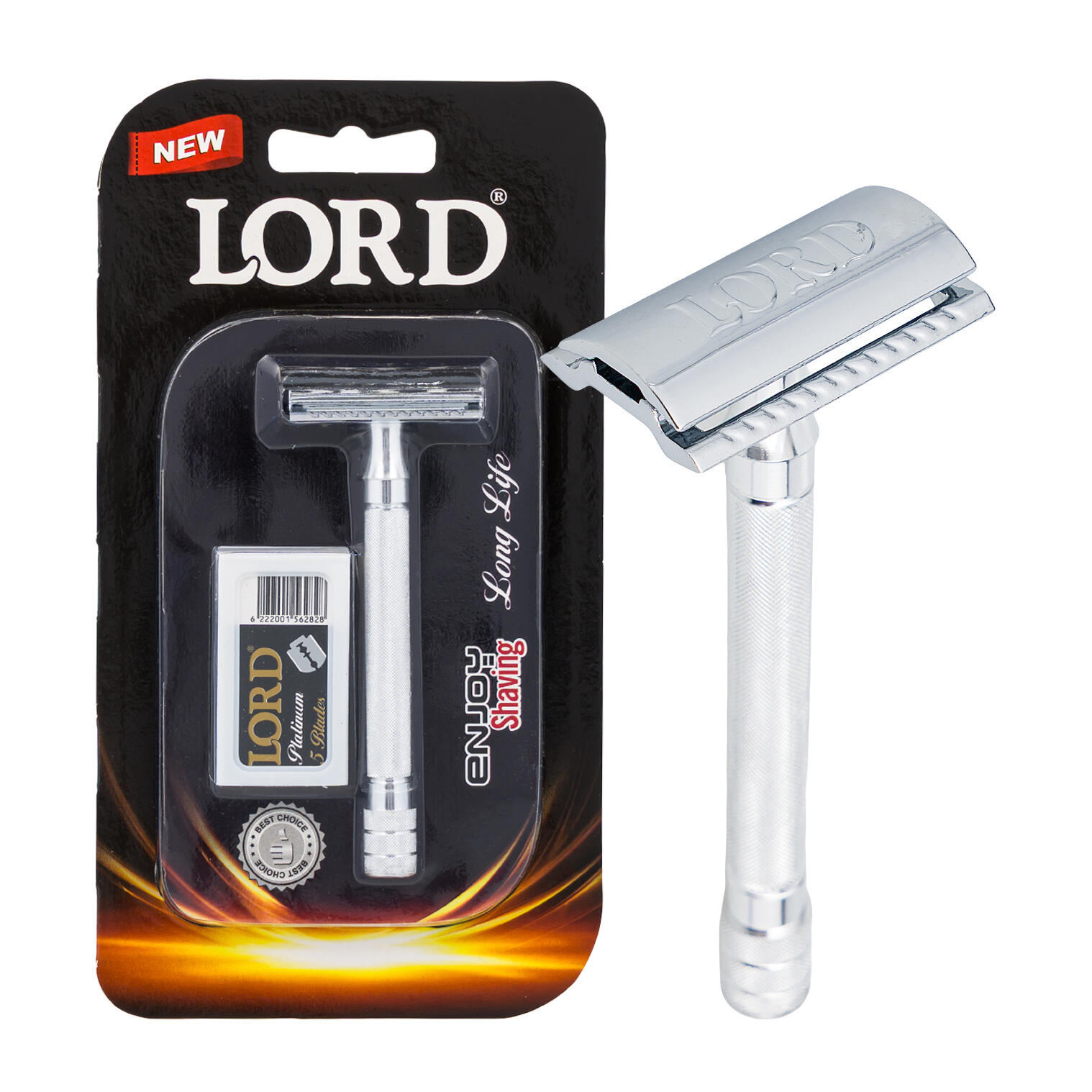 Wholesale Lord Sterling Premium Safety Razor, Double-Edge | | SKU: 15059