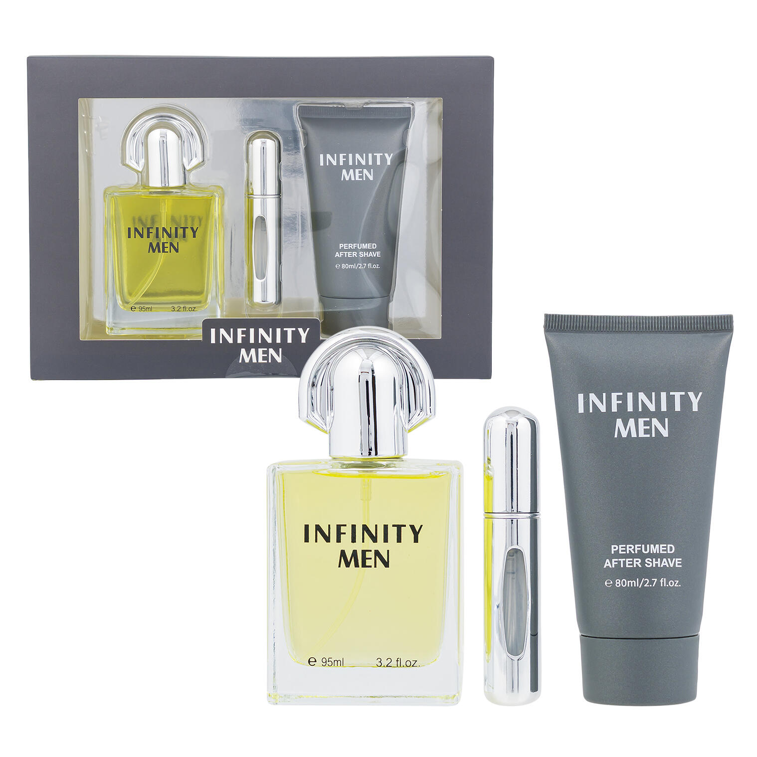 Wholesale Infinity Men Eau de Toilette Gift Set for Men, 3 Pieces ...