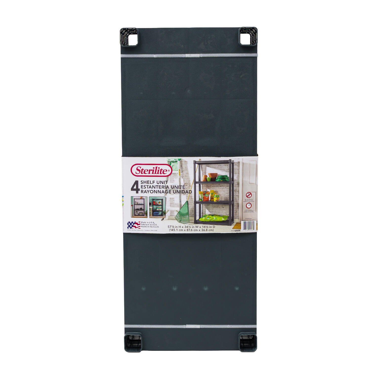 Wholesale Sterilite 4-Shelf Resin Rack