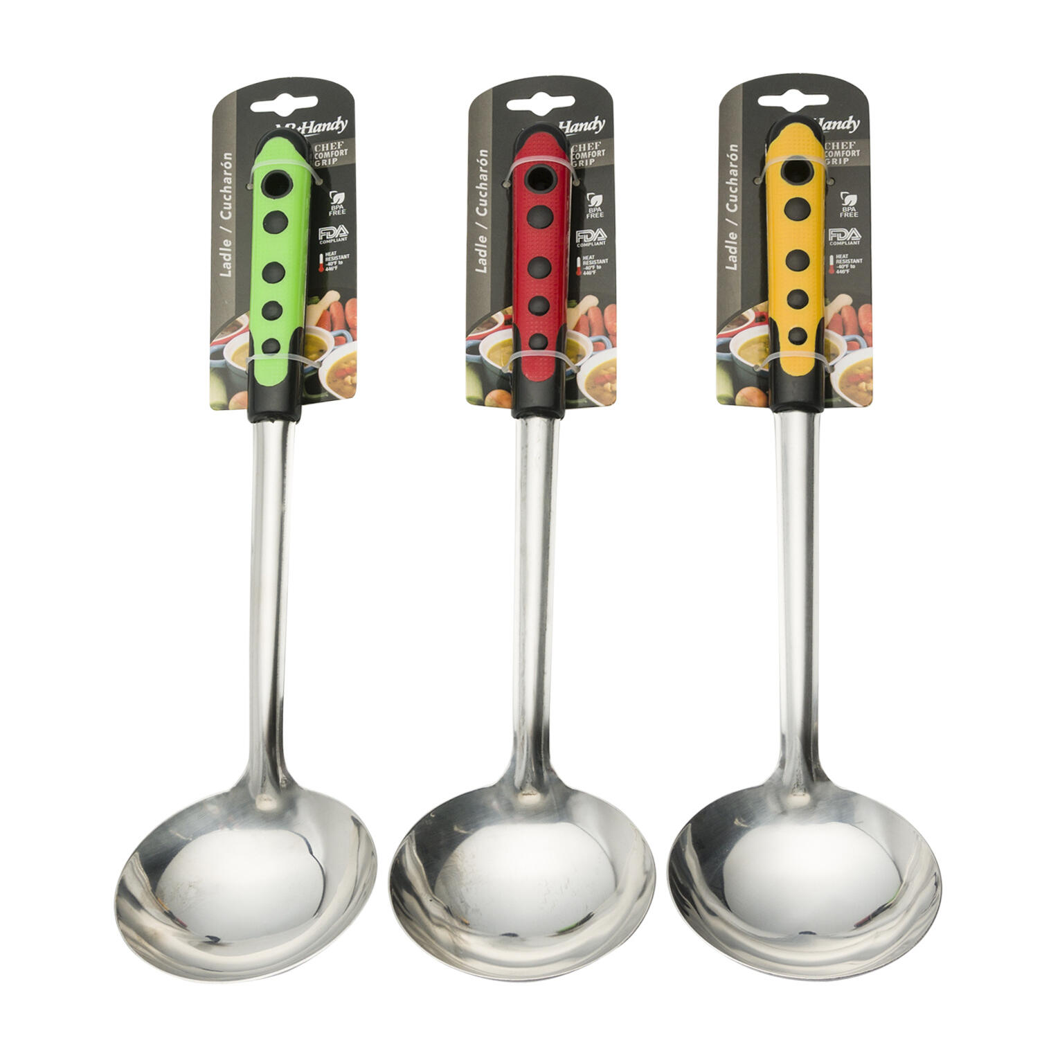 Wholesale Stainless Steel Laddle- 1.5MM- 2 Assortments