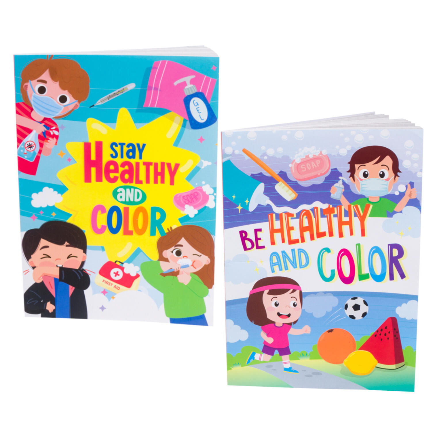 Staying Healthy Coloring Pages For Kids