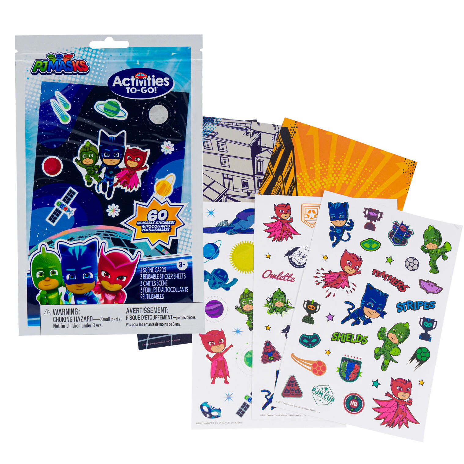 Wholesale 6pc PJ Masks Activities To Go Bag | MULTICOLOR | SKU: 72851