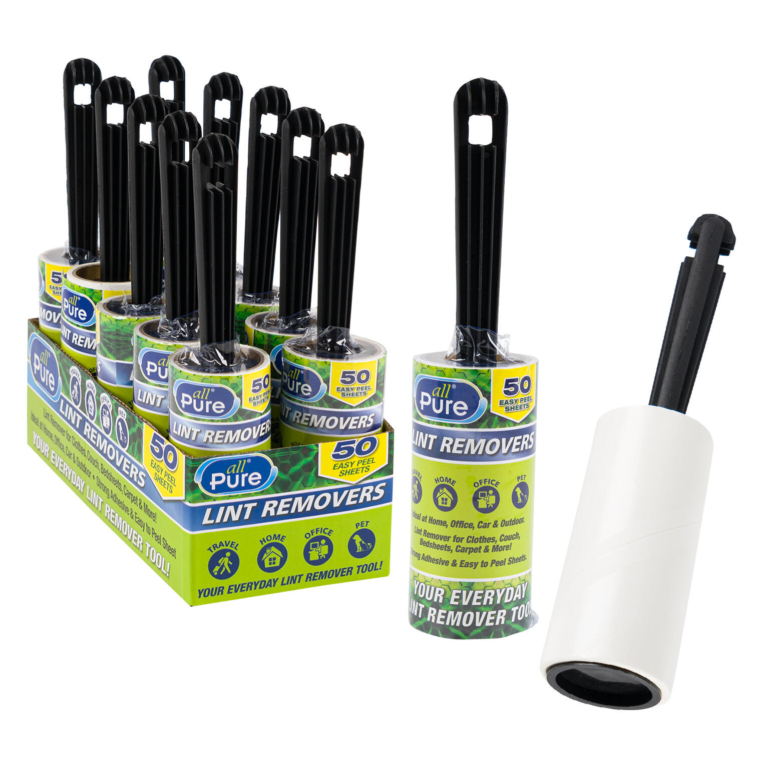 Wholesale LINT ROLLER, 1pc WHITE WHITE