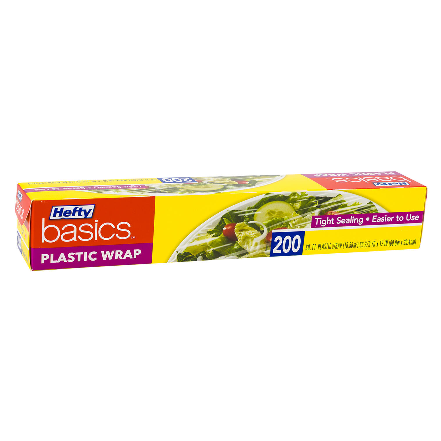Wholesale Hefty Basics Plastic Wrap 200 sq ft | | SKU: 82271