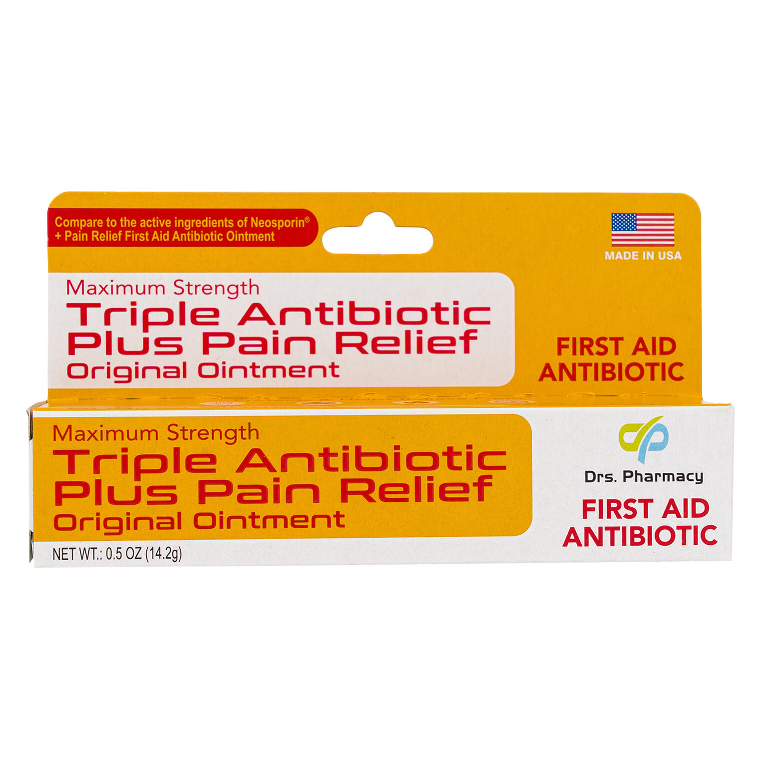 Wholesale Drs. Pharmacy Maximum Strength 0.5oz Triple Antibiotic Plus ...