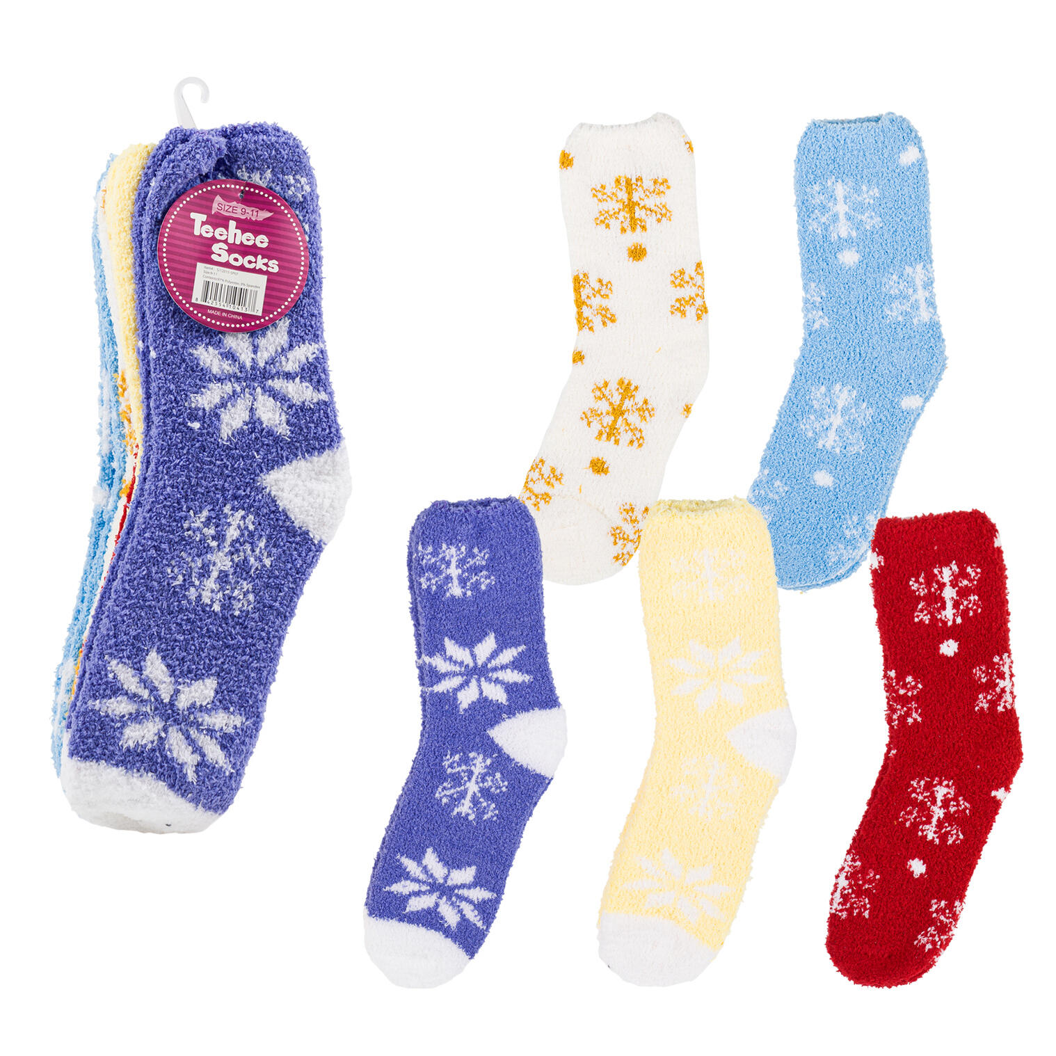 Wholesale SOCKS,5 PAIR,SNOWFLAKE | | SKU: 85173