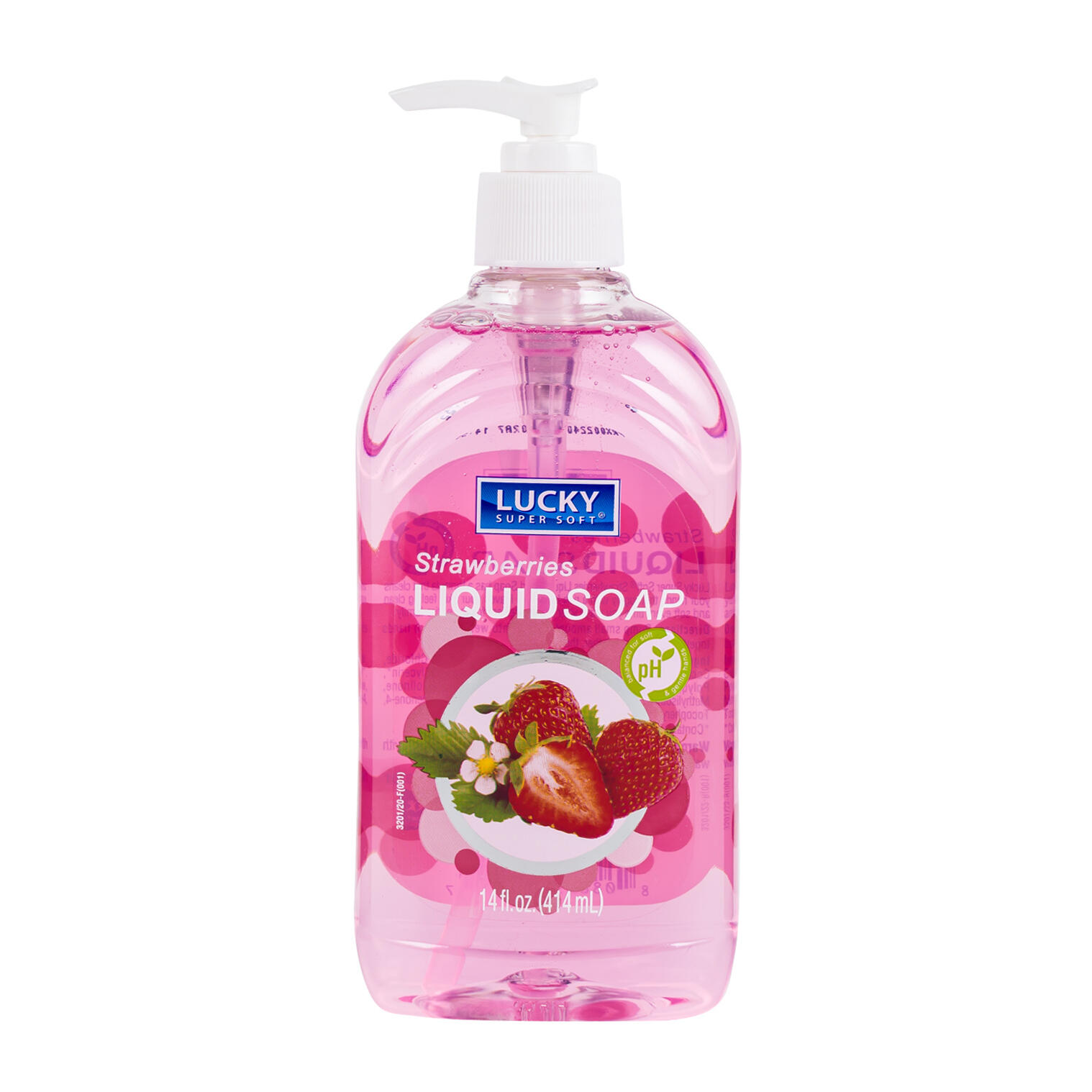 Wholesale Lucky Super Soft Liquid Soap - 14oz/414ml - Strawberries ...
