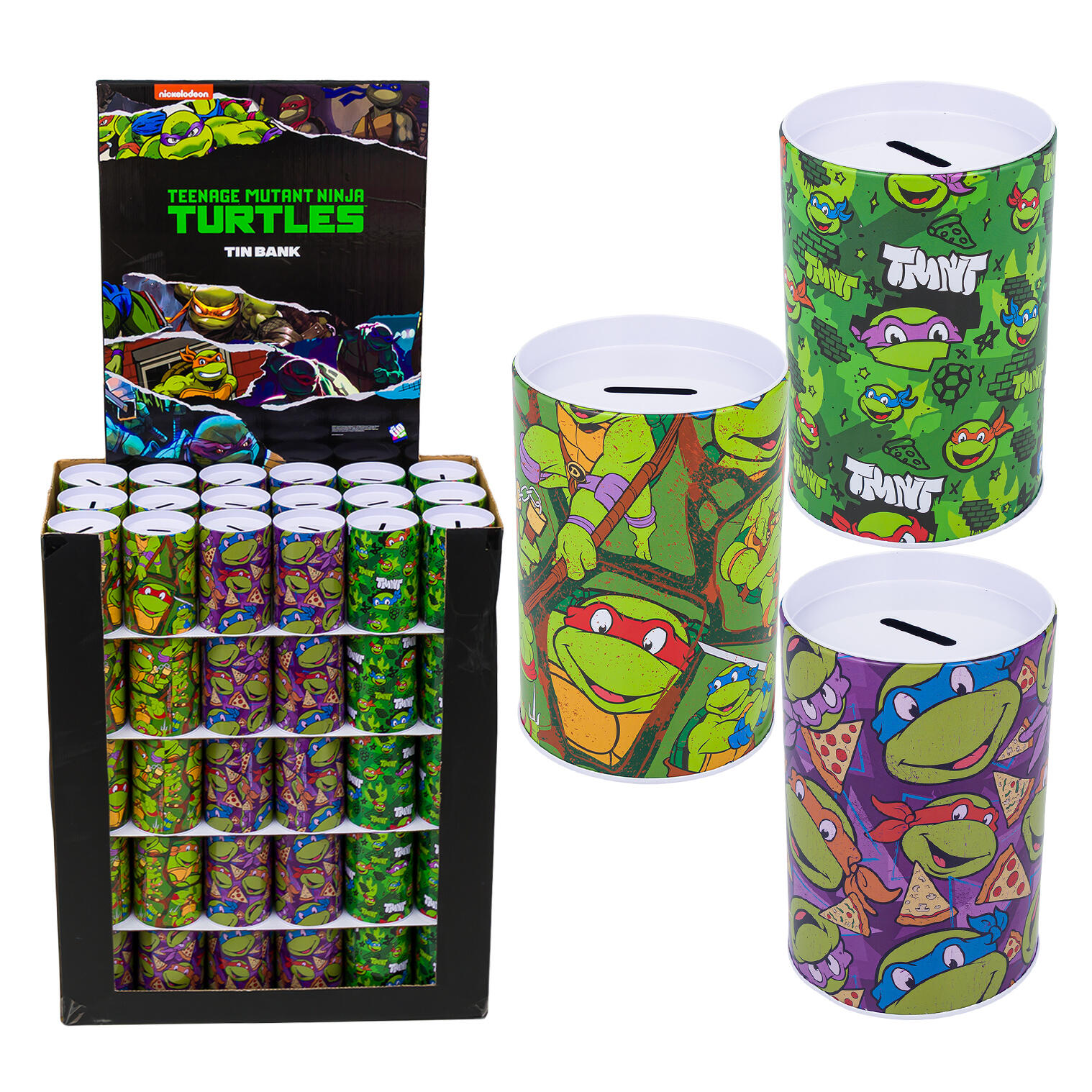 Wholesale Teenage Mutant Ninja Turtles Tin Savings Bank, Assorted ...
