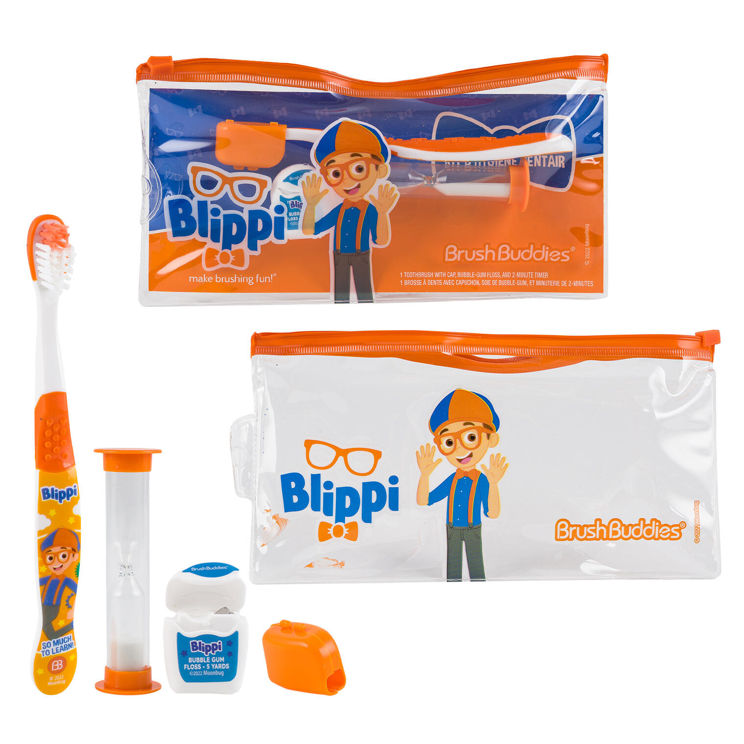 Wholesale Brush Buddies Blippi Travel Set - 5 Pieces - Make Brushing ...
