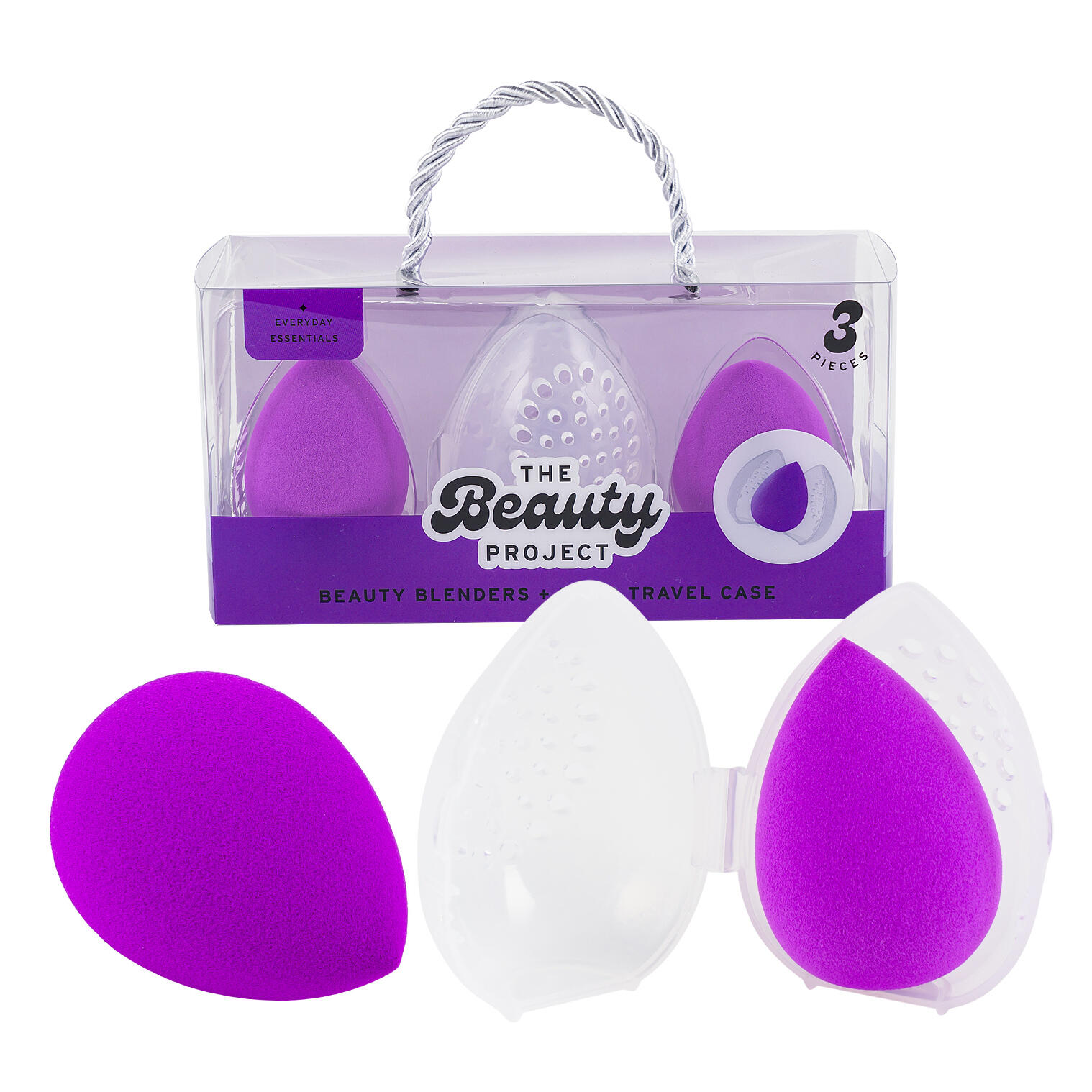 Wholesale The Beauty Project Beauty Blenders Cosmetic Sponge Set - 3 ...