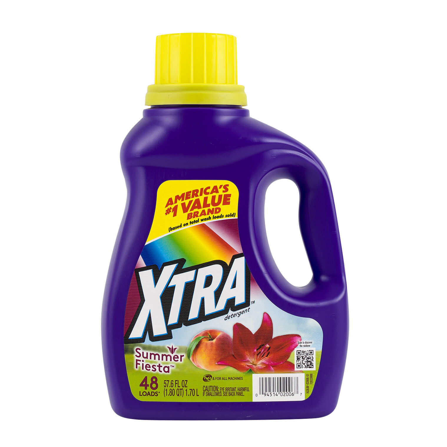 Wholesale Xtra 57.6oz Summer Fiesta Liquid Laundry Detergent | | SKU: 97421