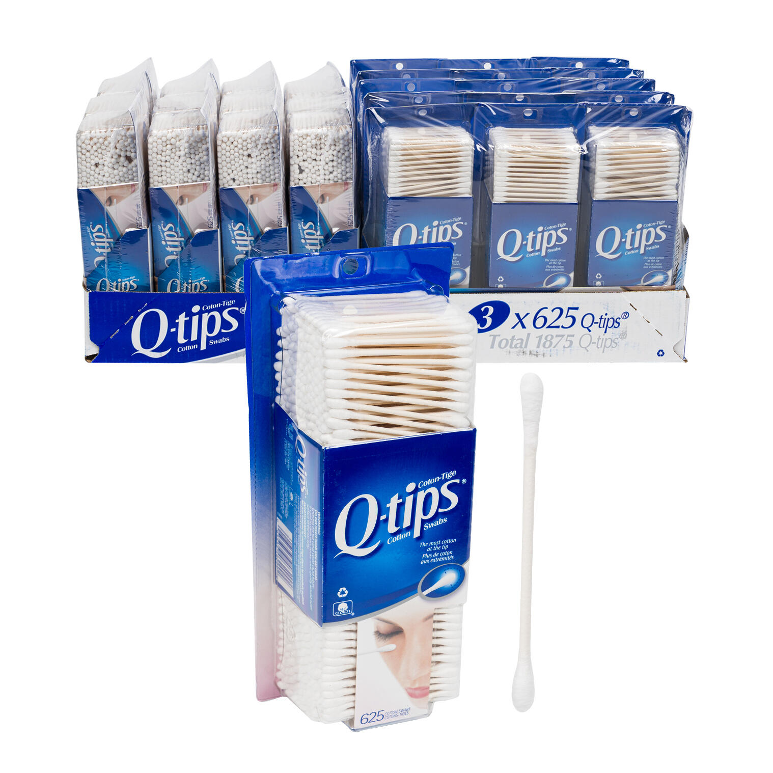 Wholesale COTTON SWABS,625 CT, Q-TIPS | | SKU: 97638