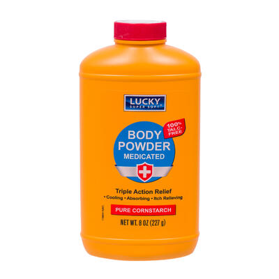 Wholesale Lucky Super Soft Body Powder- 8oz