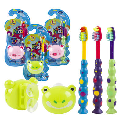Wholesale Kids Toothbrush W/ Toy Cap | PENDING | SKU: 57788