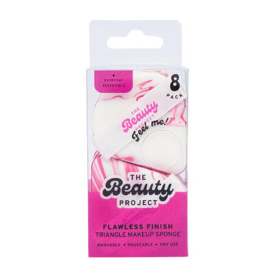 Wholesale The Beauty Project Flawless Finish Triangle Puffs 8pk Pink ...
