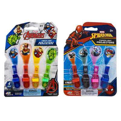 Wholesale Marvel Avengers and Spider-Man Finger Light Projectors ...