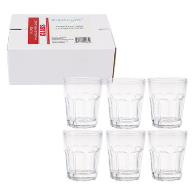Wholesale SHOT GLASS,1.75oz 6pk CLEAR | CLEAR | SKU: 87733
