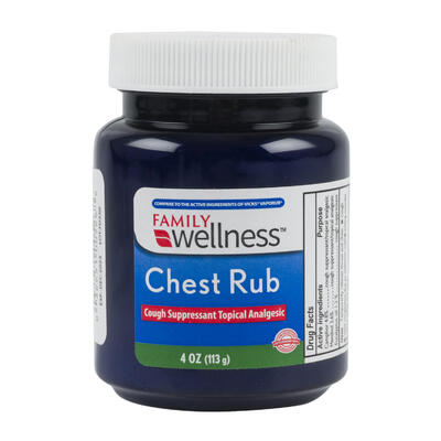 Wholesale Family Wellness Chest Rub- 4oz